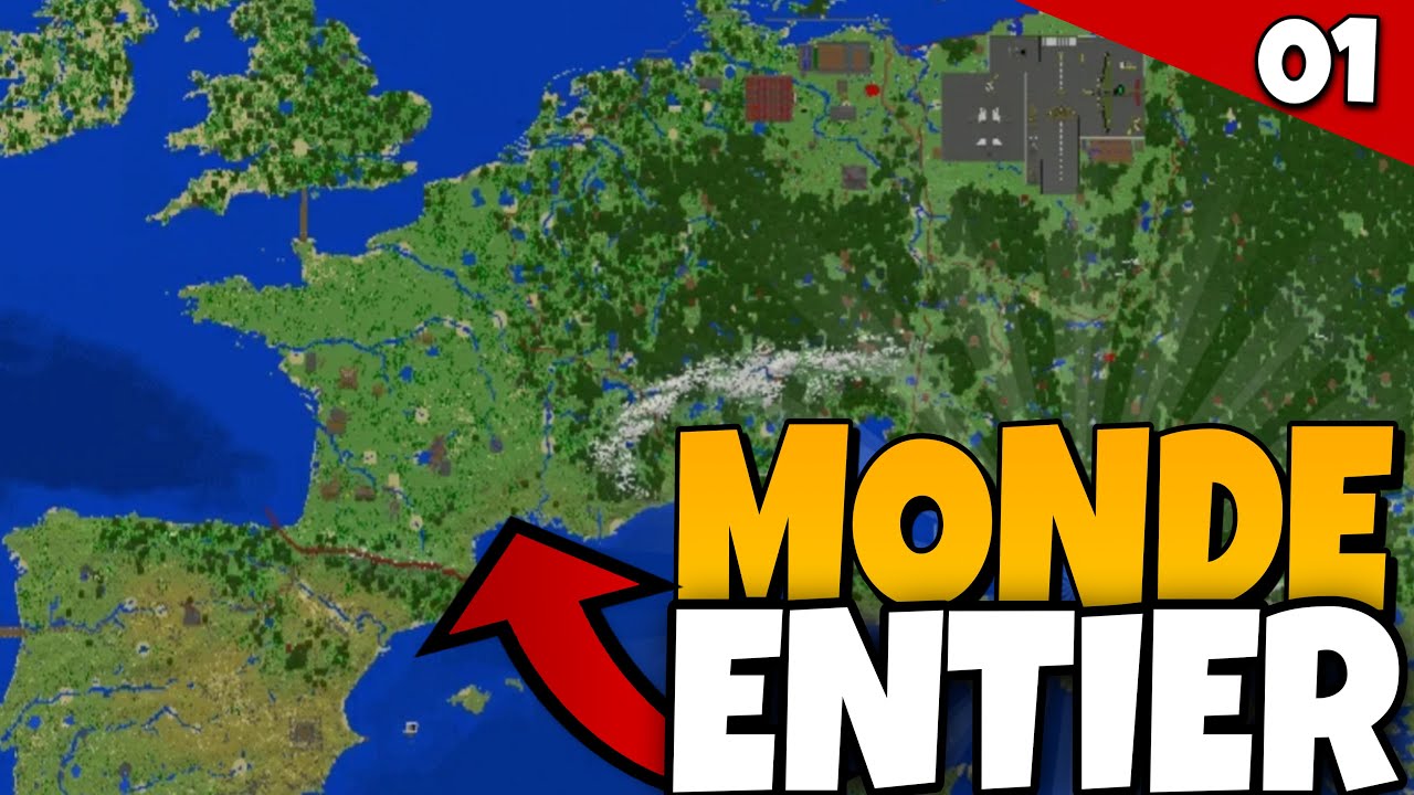 LE MONDE ENTIER DANS MINECRAFT BEDROCK ! Retour sur NationsGlory Gamma ...