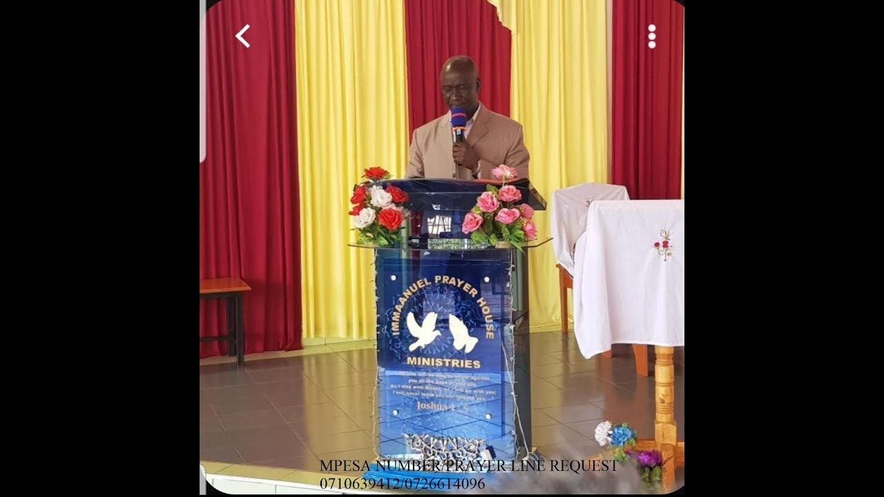 SUNDAY LIVE SERVICE FROM IMMANUEL PRAYER HOUSE MINISTRIES MAIN CHURCH ...