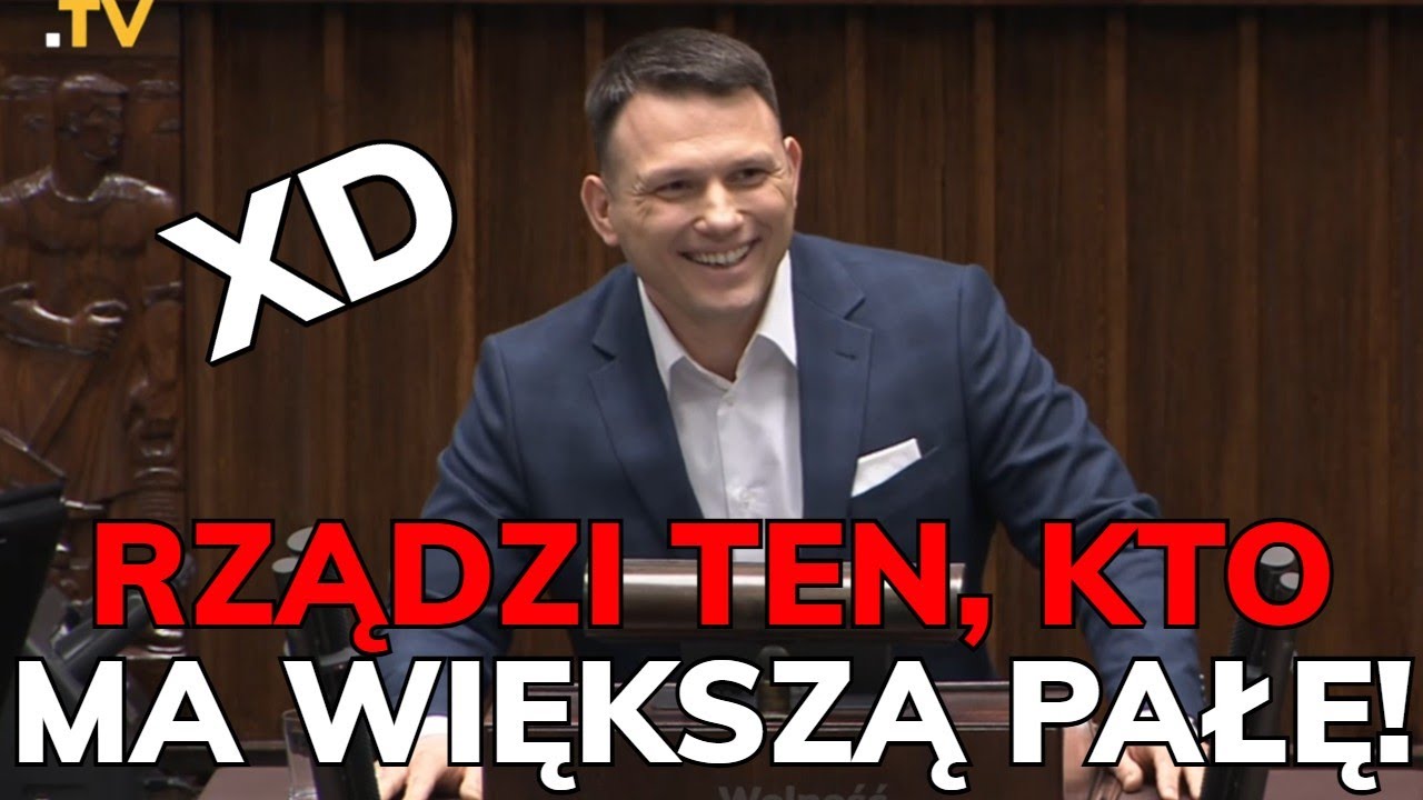 MENTZEN ROZBAWIŁ CAŁY SEJM Zapomniałem, co miałem powiedzieć XD - YouTube