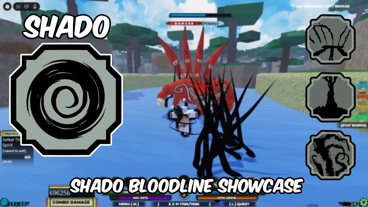 Shado Full Bloodline Showcase - Shinobi Life 2 (2025) - YouTube