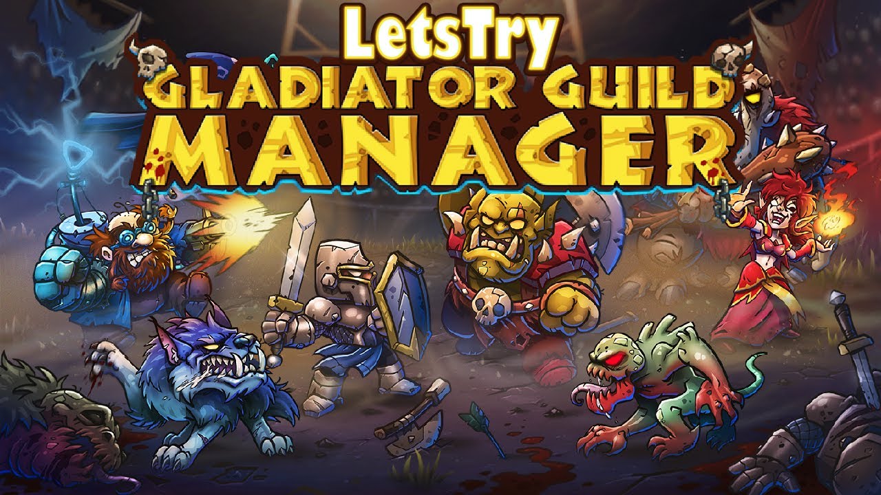 Lets Try Gladiator Guild Manager - YouTube