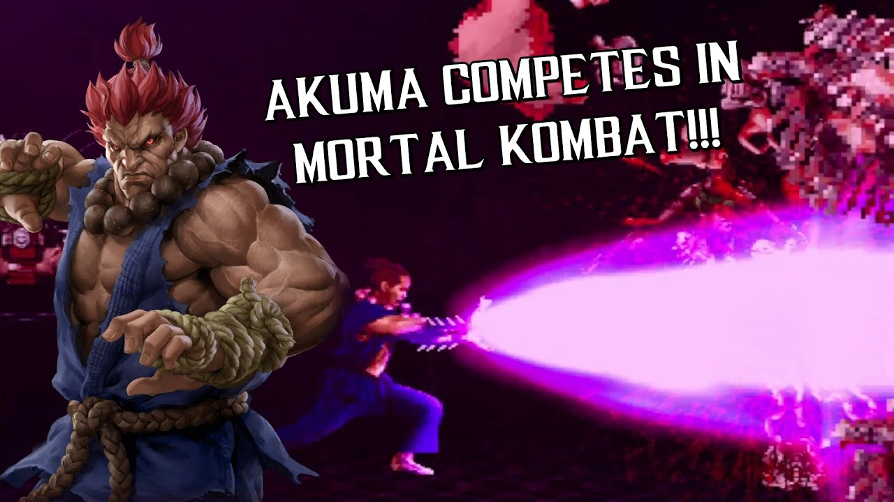 RAGING DEMON IN KOMBAT | Mortal Kombat The Dragon Tournament - Akuma ...
