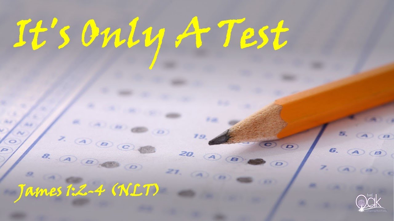 Pastor Colley Cooper | It's Only A Test - YouTube