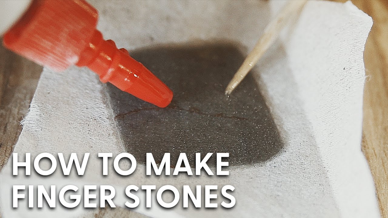 How to make finger stones - The way I'm doing it! - YouTube