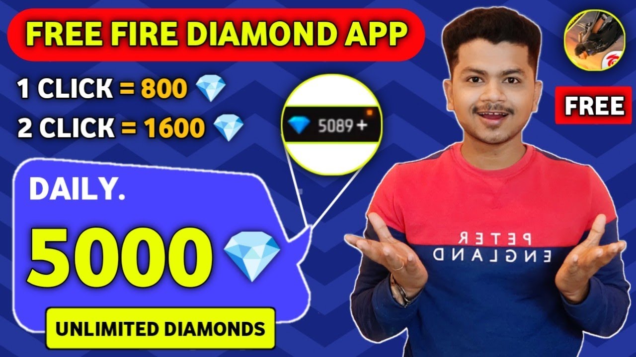 FreeFire Diamond App - Free Fire Me Diamond Kaise Le - YouTube