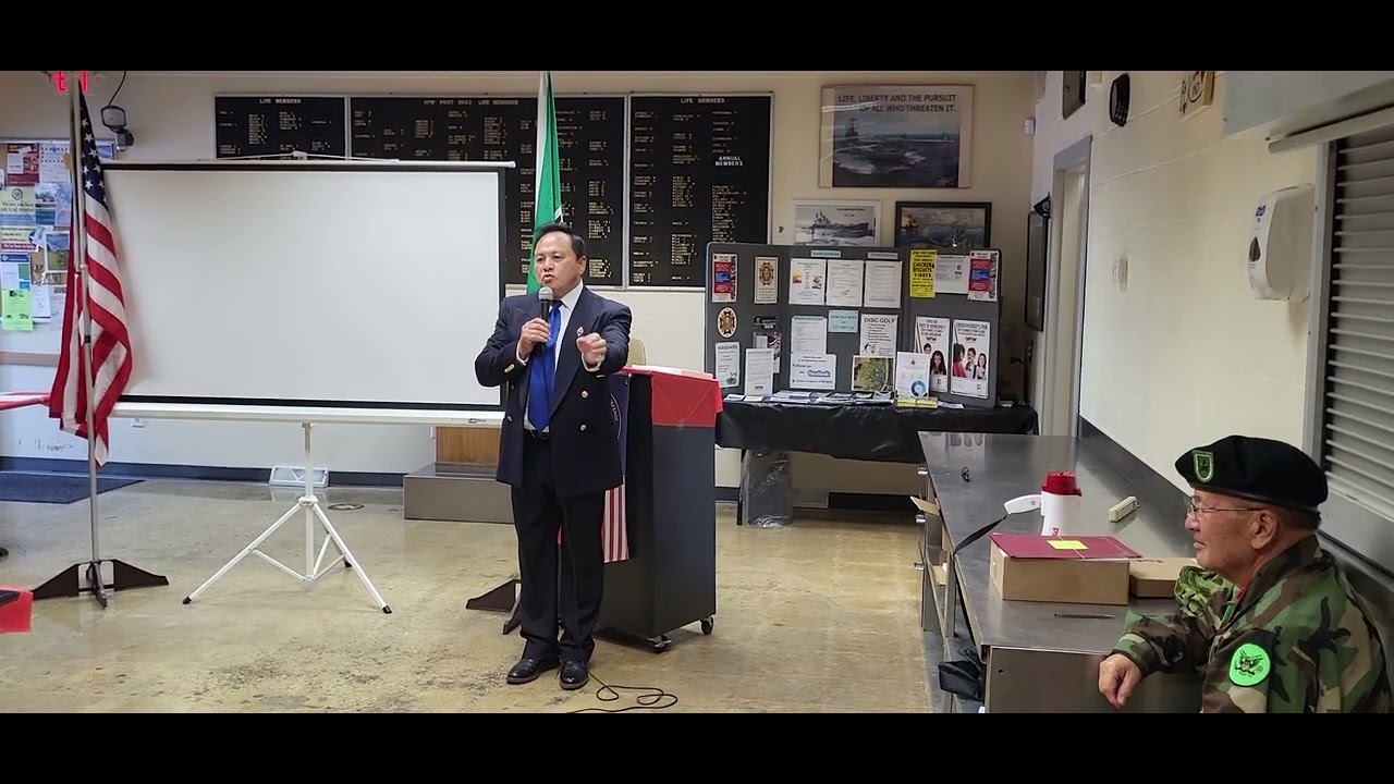 KHKX-106. XF. Ntxhuav Txam Lis hais lus txhawb Dr Npliaj Tsab Lauj cov ...