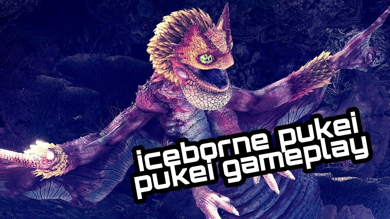 Monster Hunter World: Iceborne Pukei pukei gameplay with friends - YouTube