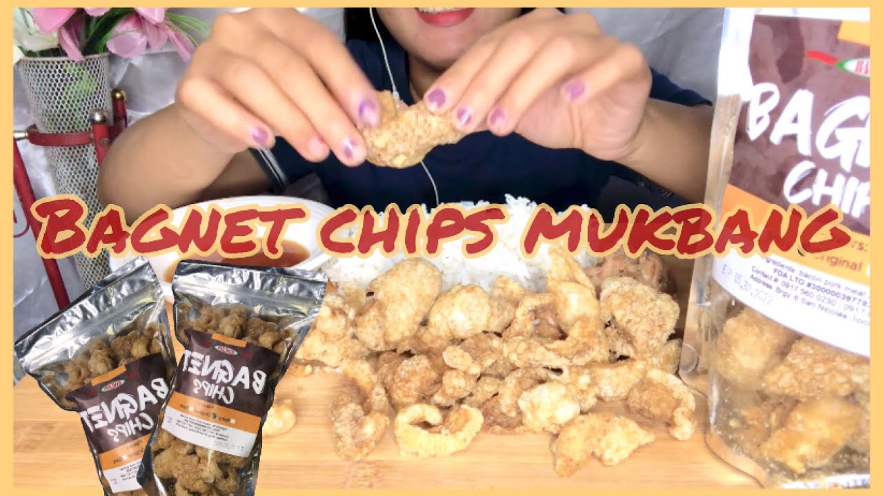 Super Crunchy Bagnet Chips Mukbang YUMMERS! #bagnetchips #bagnet # ...
