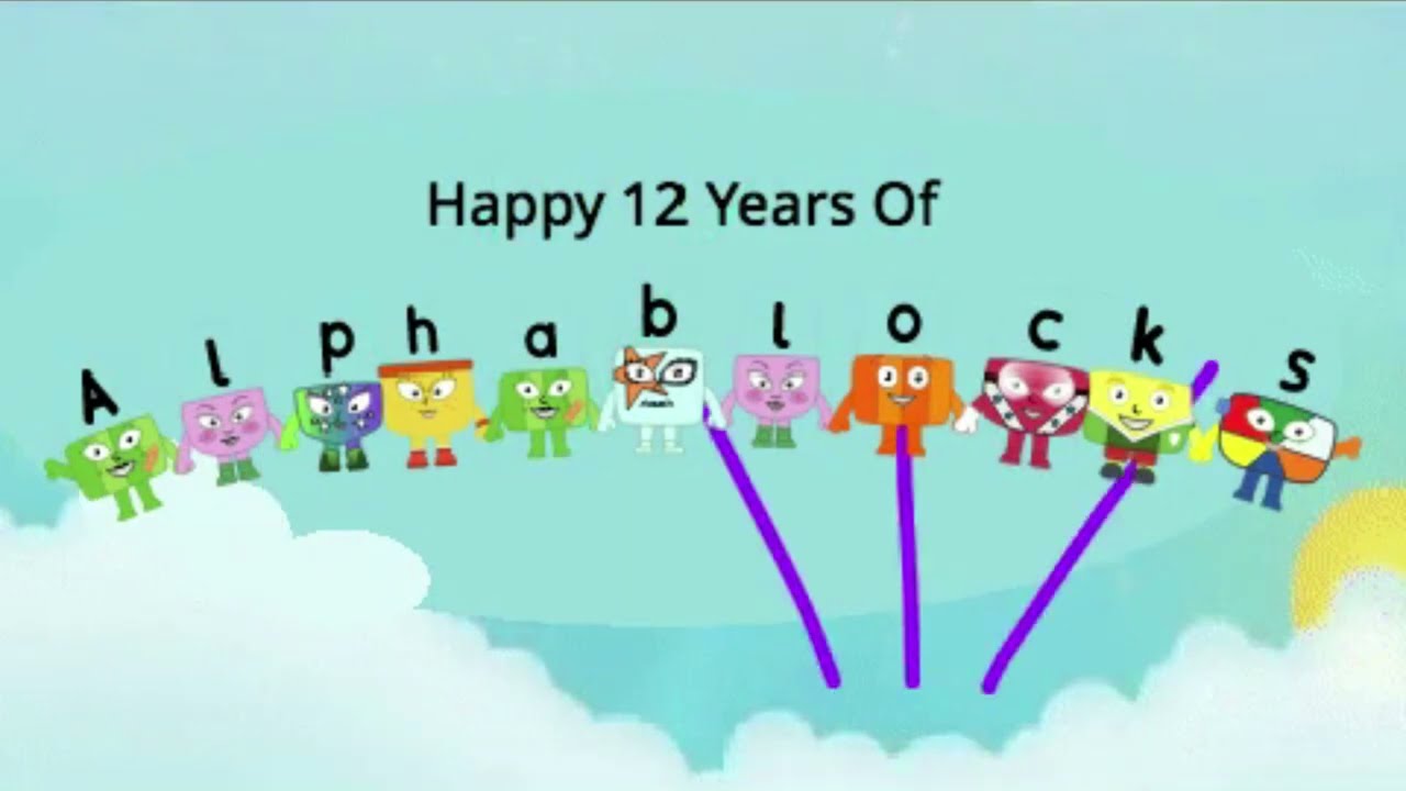Alphablocks Intro 12th Birthday Special - YouTube