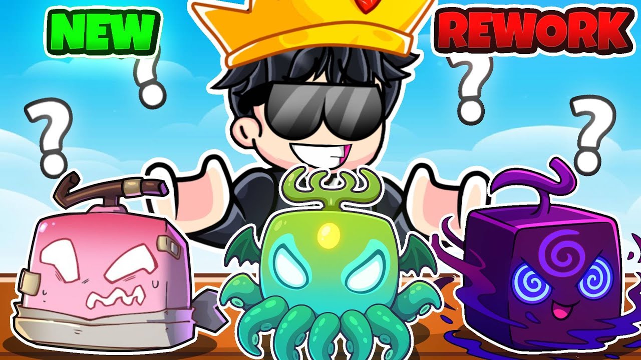 NEW FRUIT REWORKS in Blox Fruits Roblox! - YouTube