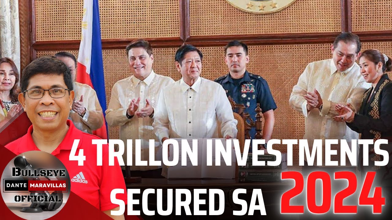 4 TRILLION INVESTMENTS sasalba sa atin sa 2024 - YouTube