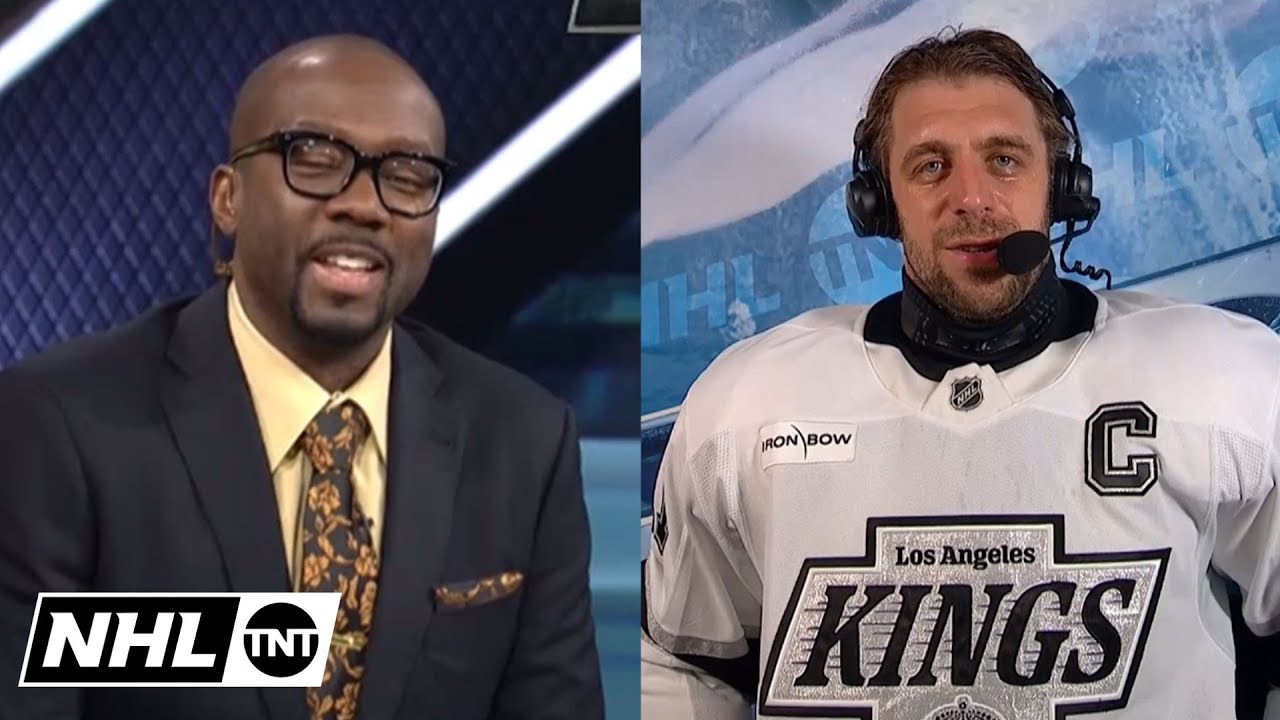 Anze Kopitar Joins the NHL on TNT Panel - YouTube