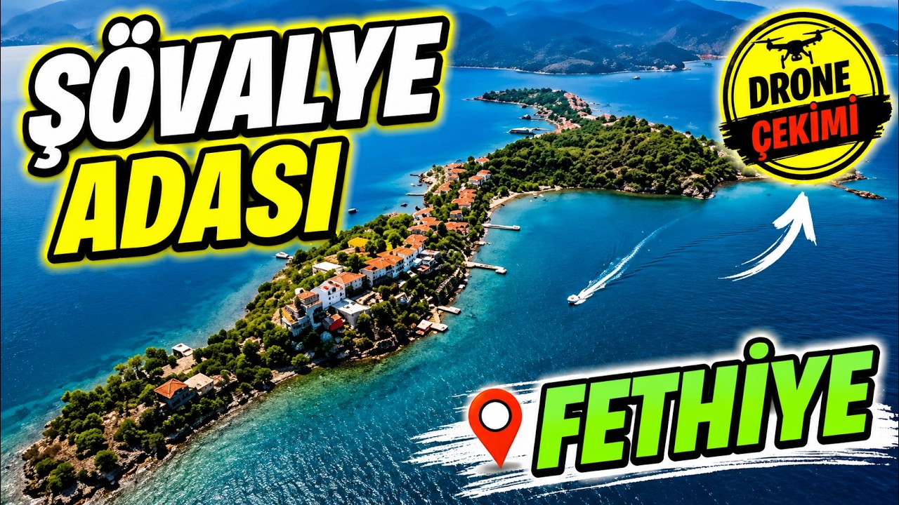 FETHİYE ŞÖVALYE ADASI DRONE ÇEKİMİ (DJİ MAVİC AİR-2) - YouTube
