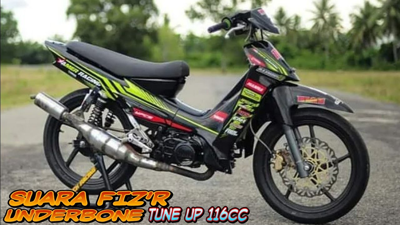 SUARA FIZR UNDERBONE TUNE UP 116CC - YouTube