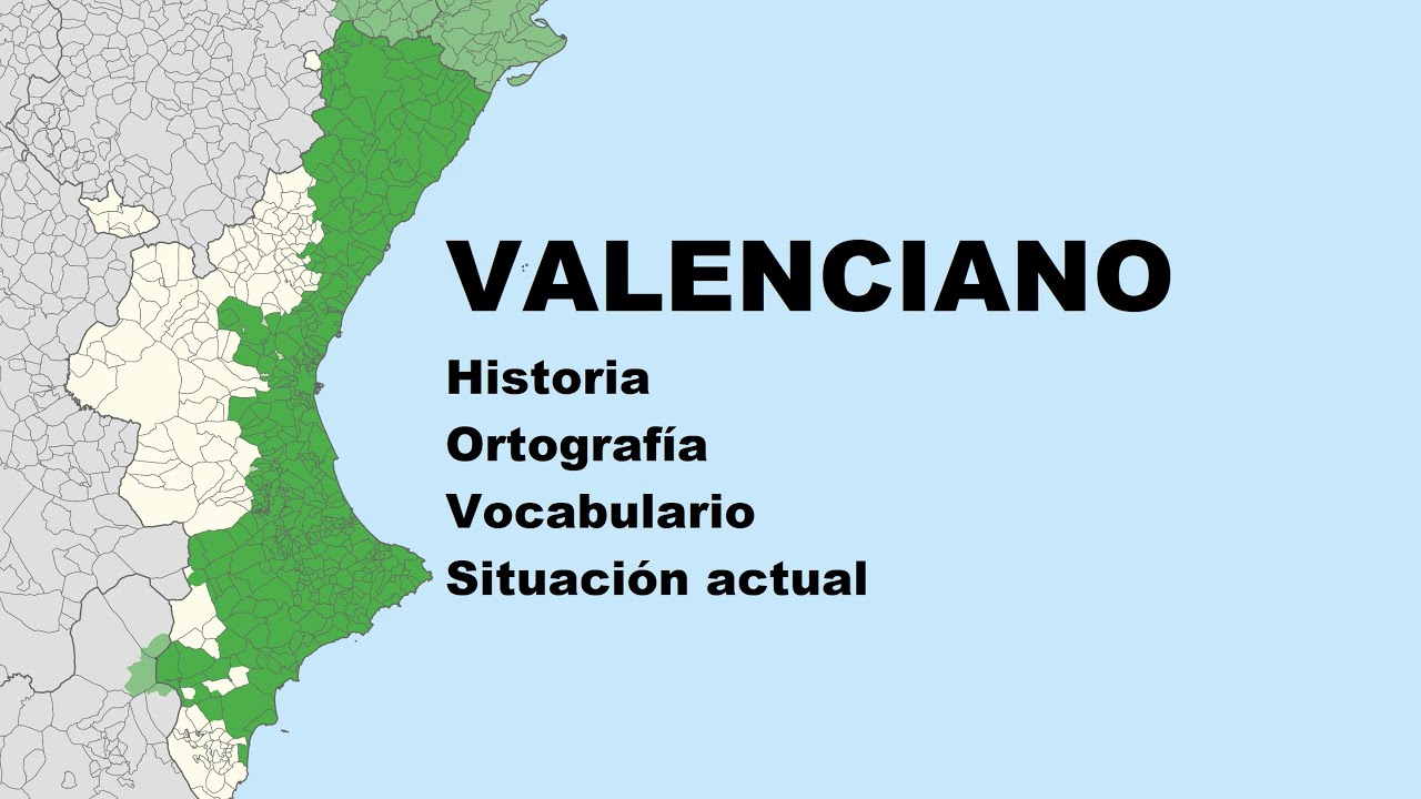 El valenciano, la lengua de Valencia - YouTube