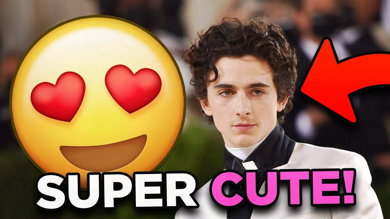 Timothee Chalamet Being CUTE and FUNNY! - YouTube