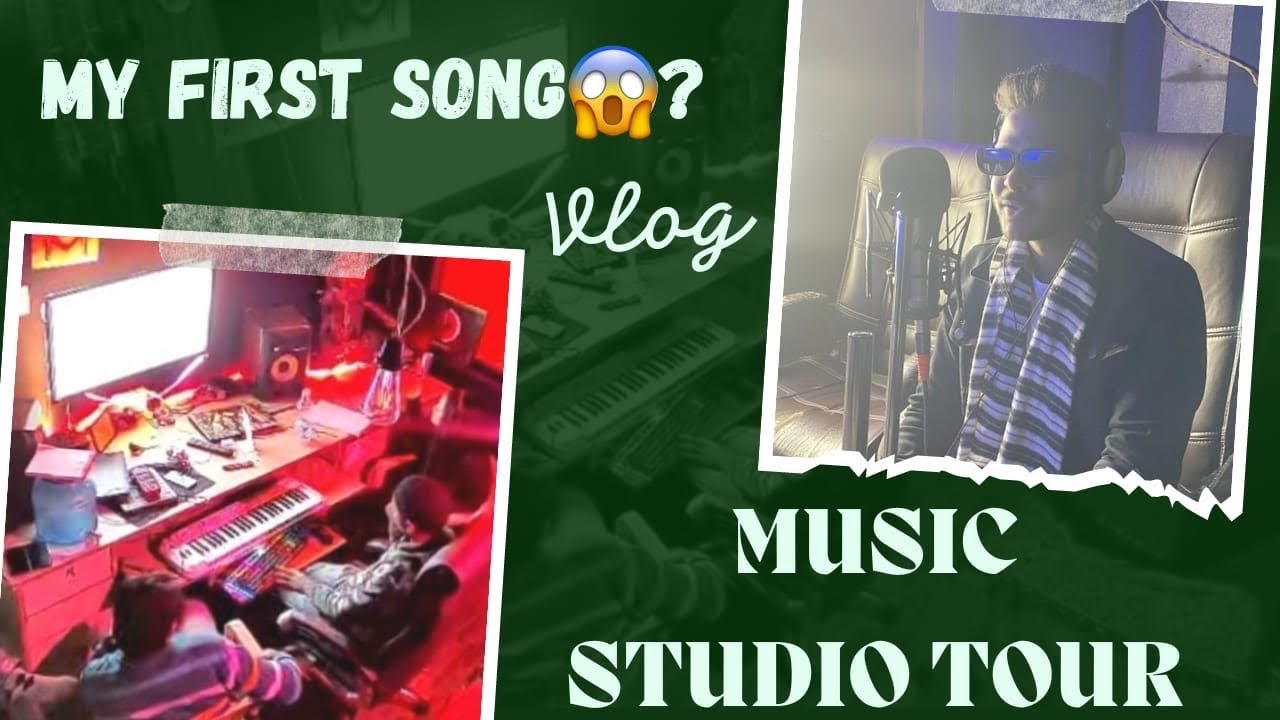 My new songg???|Music Studio tour..! - YouTube