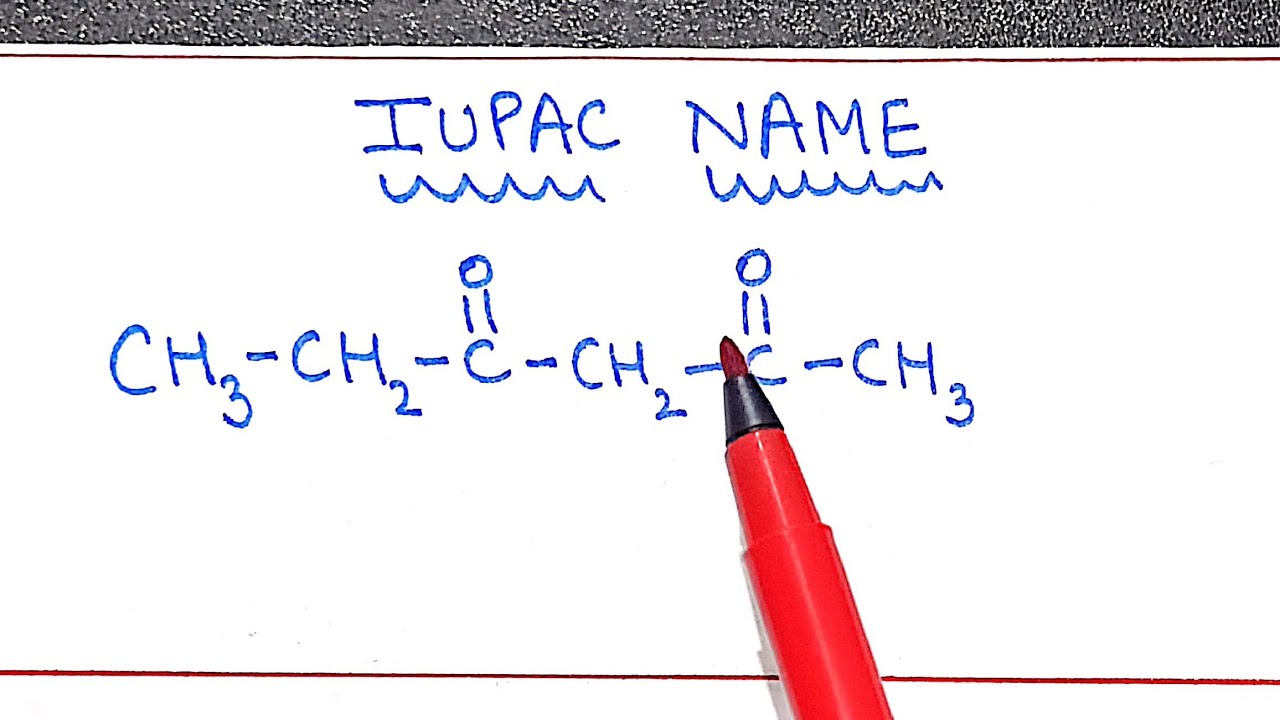 Ncert question on IUPAC name | Organic chemistry class 11 - YouTube