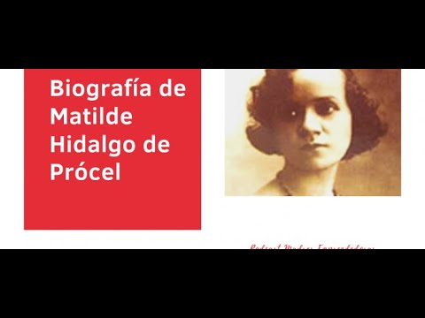 305. Biografía de Matilde Hidalgo de Prócel - YouTube