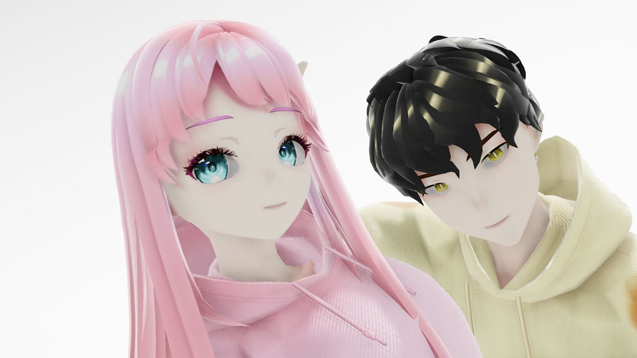 【玩什麼鬼啦xMMD】| 兩人的虎視眈々 |鹿人.小慢(模型測試) - YouTube