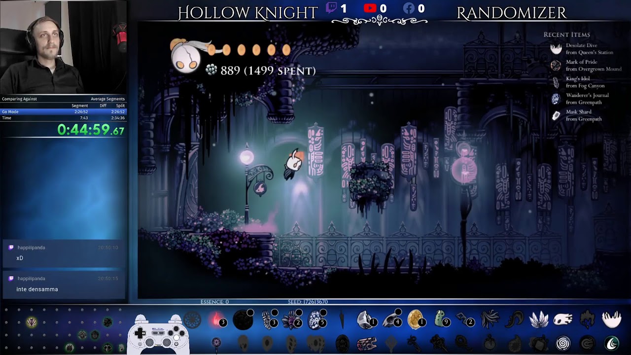 Hollow Knight Randomizer + Twitch Mod - YouTube