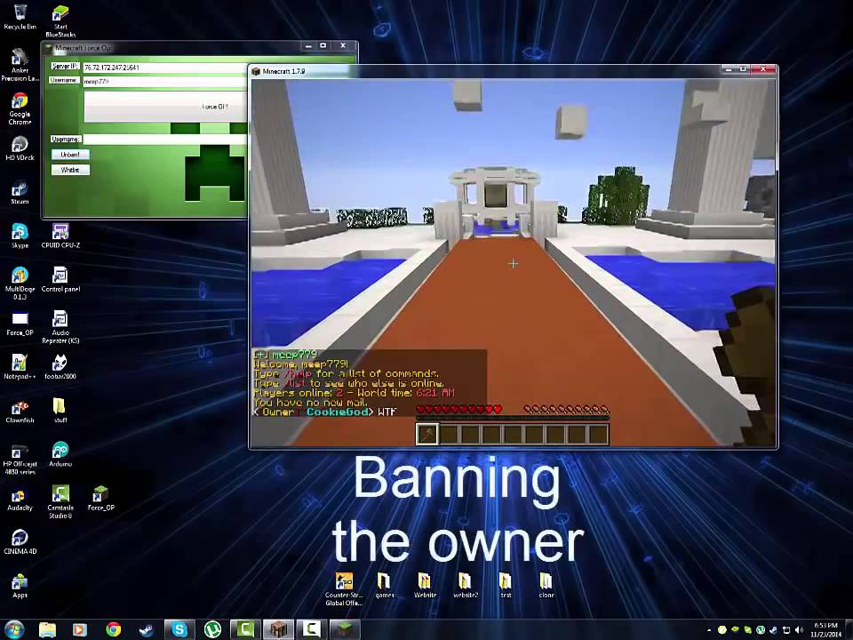 NEW Minecraft Force OP Updated February 2016! Free Download. - YouTube