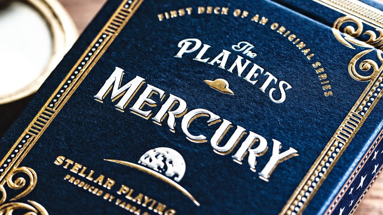 Deck Review - Mercury Playing Cards - Vanda - YouTube