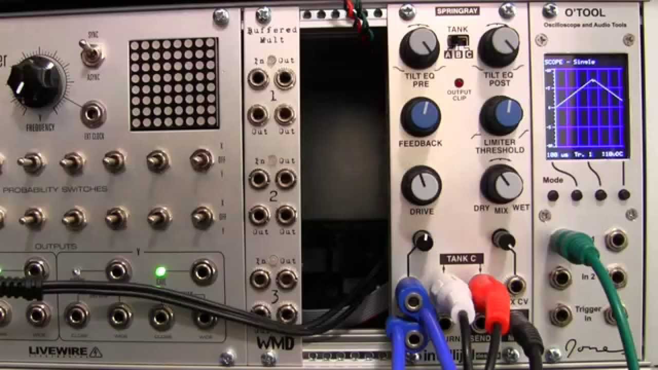 Modular Wild presents SOUNDS-Intellijel Springray Spring Reverb ...