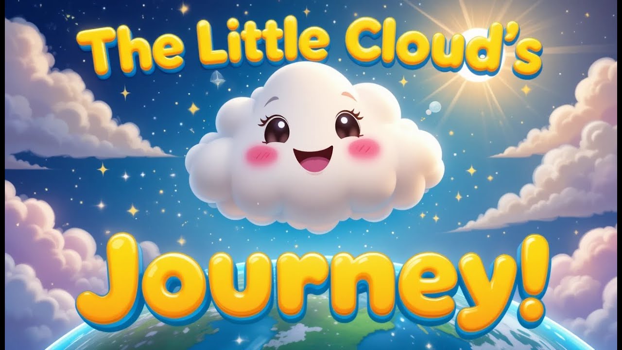 The Little Cloud's Big Journey ☁️ | Weather Adventure Song for Kids ...