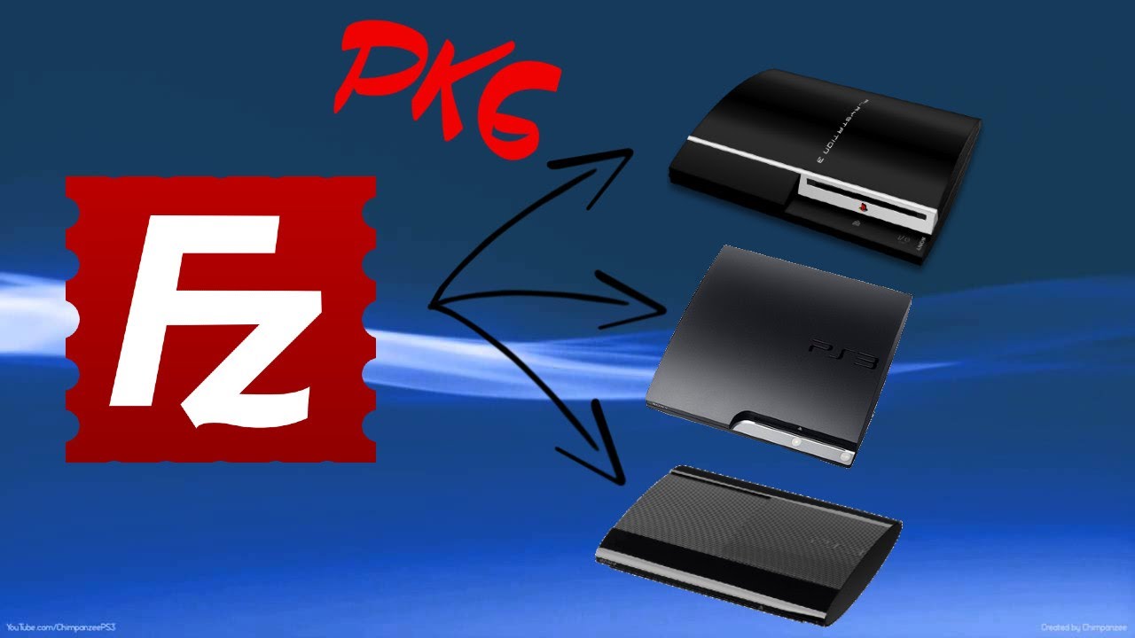 Como Instalar PKG's Desde FileZilla En PS3 - YouTube