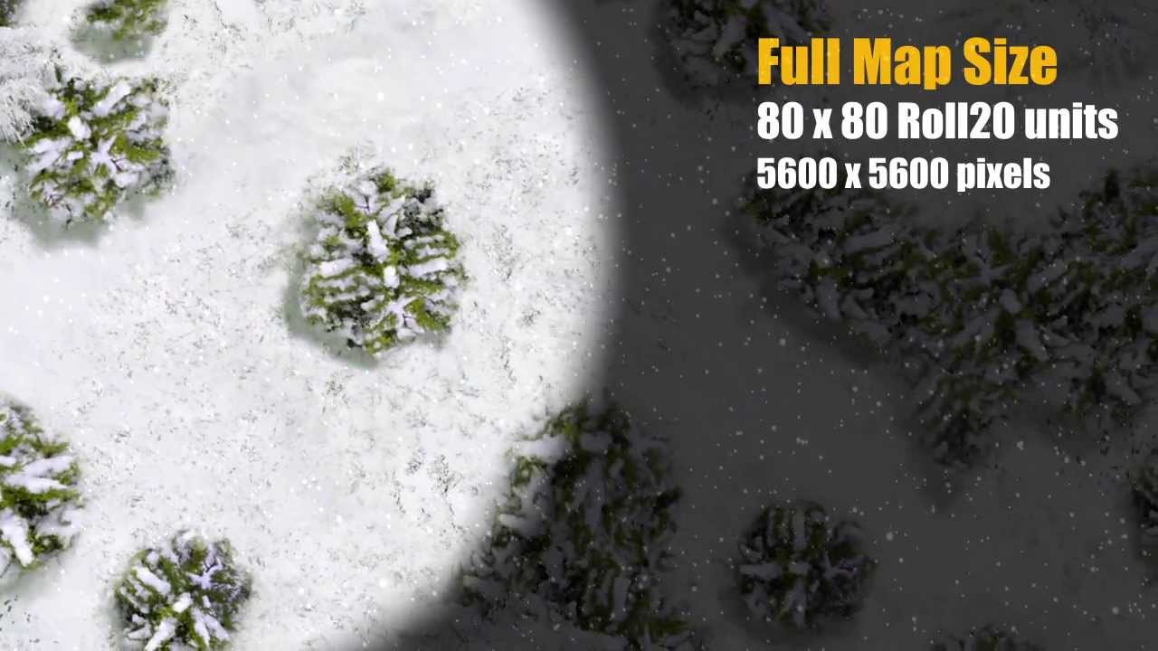 Winter Snow MEGA MAP - YouTube