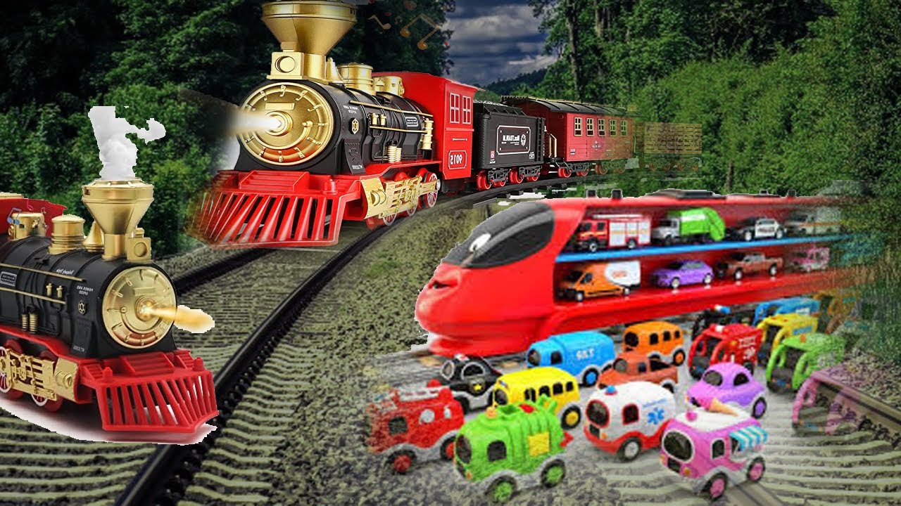 gadi wala cartoon video | railgadi wala cartoon - YouTube