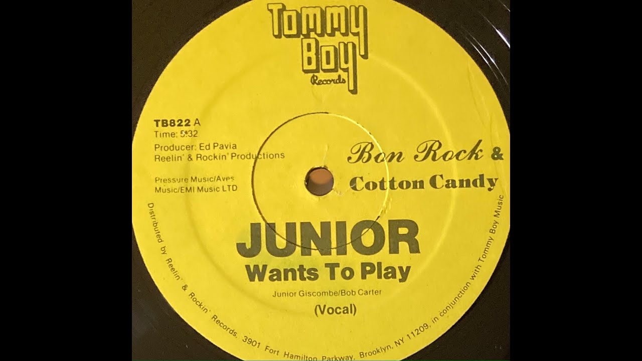 BON ROCK & COTTON CANDY "JUNIOR WANTS TO PLAY" - YouTube
