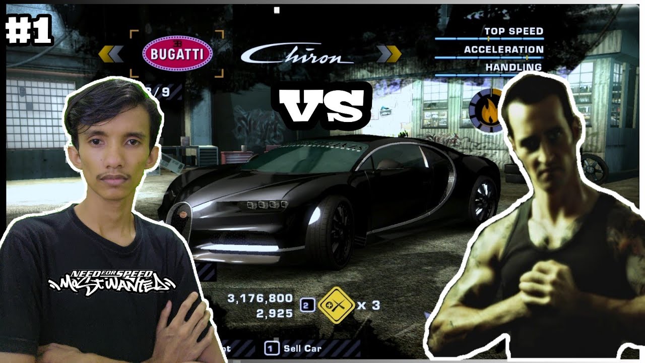 MELAWAN RAZOR DENGAN BUGATTI CHIRON - MOST WANTED RAJA 1 - YouTube