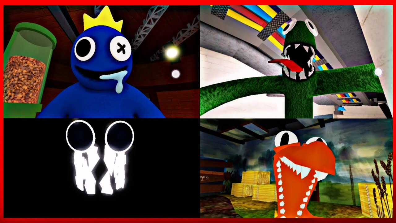 ☠️ TODAS las MUERTES en Rainbow Friends Roblox | All jumpscares - YouTube