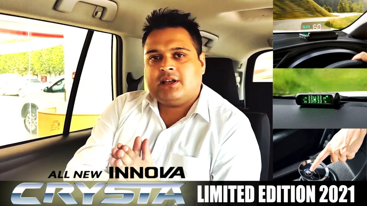 🔥 Innova Crysta Limited Edition🔥 | Premium Accessory Package| Aero Kit ...