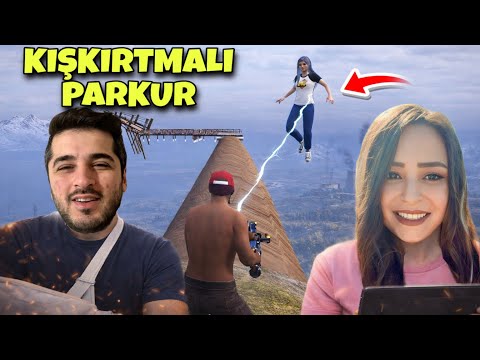 KARŞILIKLI KIŞIRTMALI KARI-KOCA PARKURUNDA ÇOK EĞLENDİK!