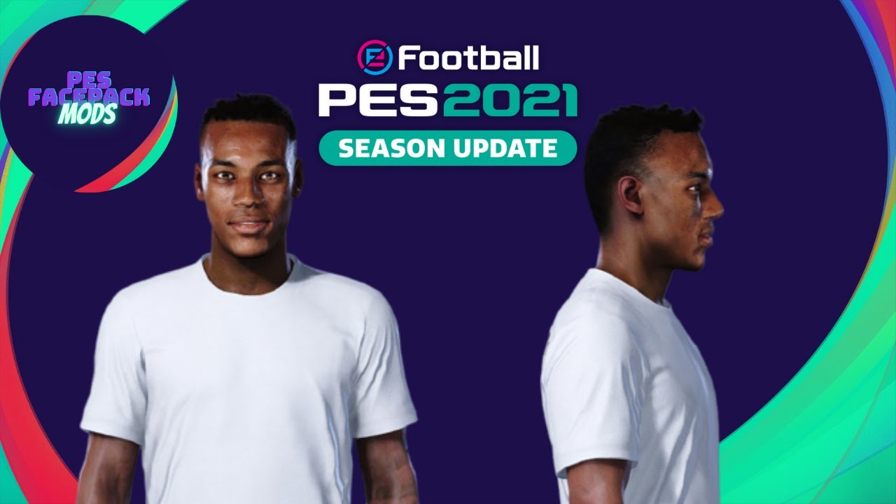 Pes 2021 Garry Rodrigues Yüz Yaması/Pes 2021 Garry Rodrigues Face Mod ...