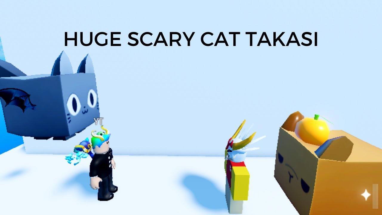 HUGE SCARY CAT SATIYORUM ROBLOX/PET SİMULATOR X /TÜRKÇE - YouTube