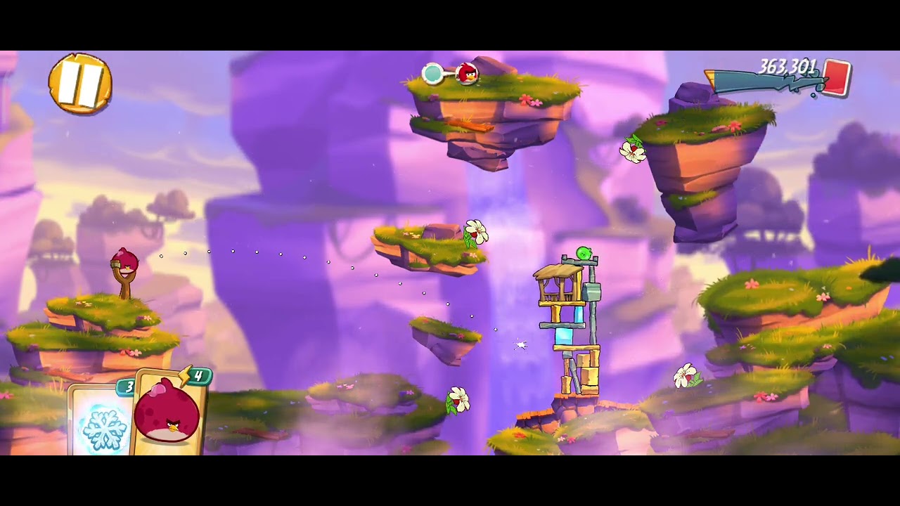 Angry Birds 2 Level 12 || Cobaly Platbaus Feathery Hills - YouTube