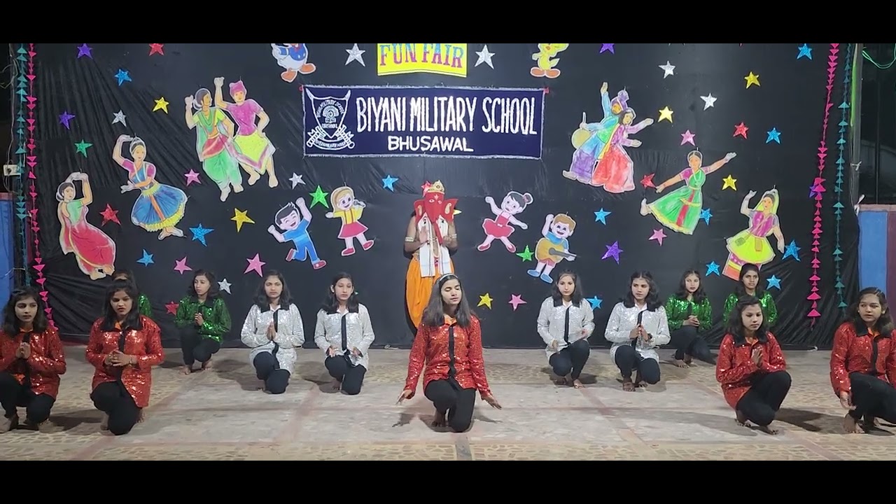Biyani Military School Bsl Group Dance - YouTube