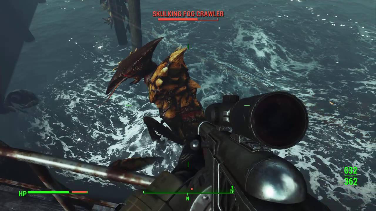 Fallout 4 Immortal Fog crawler - YouTube