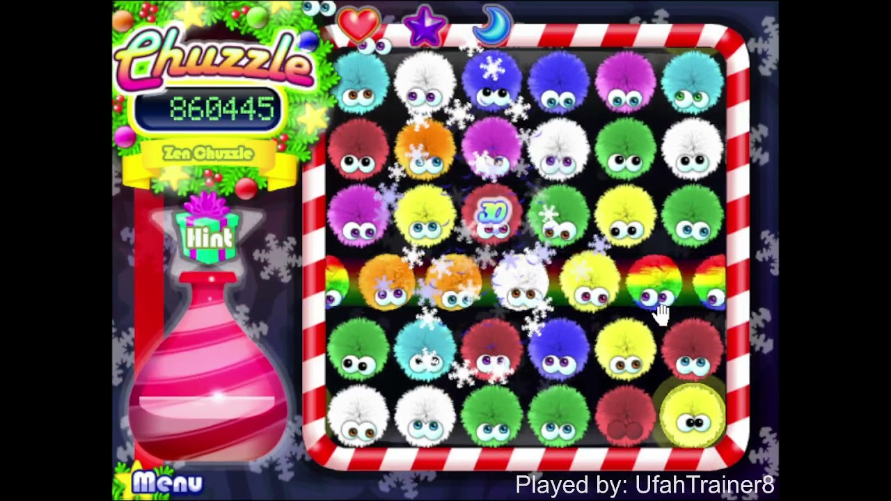 Chuzzle Deluxe - Zen Mode #3 (Christmas Edition) - YouTube