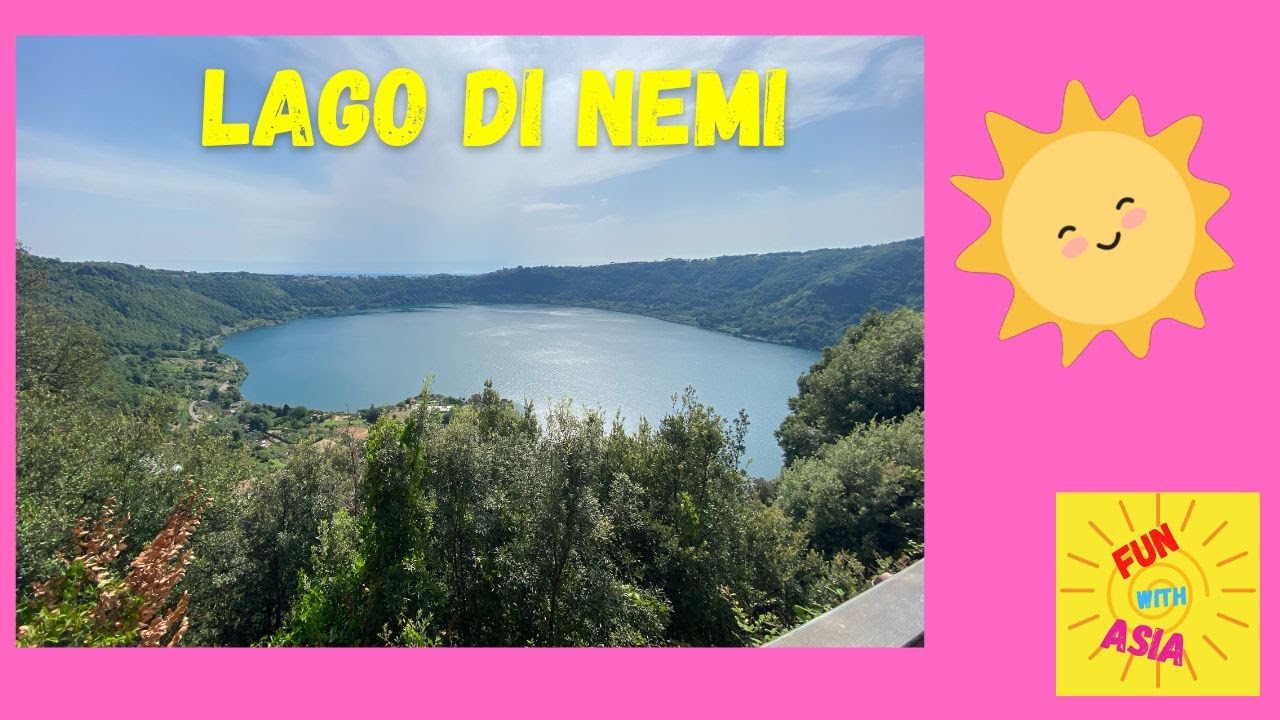 Where to go near by Rome / Lago di Nemi - YouTube