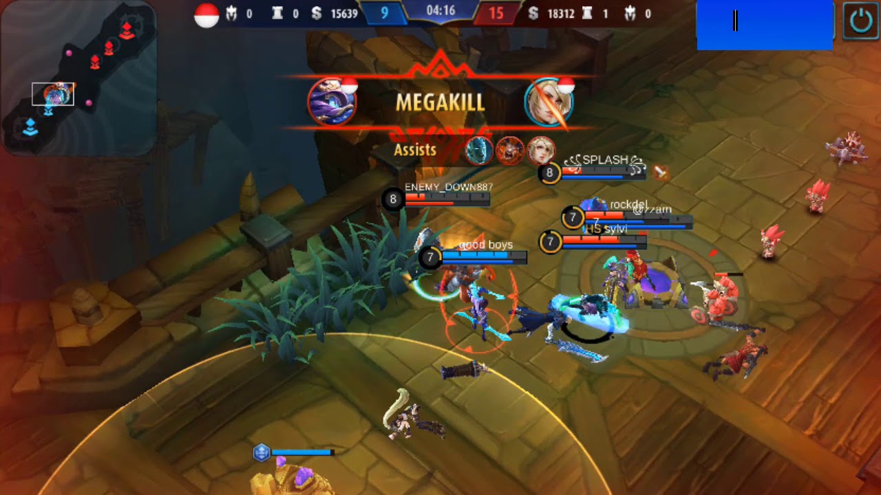 Alice, Alucard, Karina, Ruby, Layla VS Lapu Lapu, Layla Green Flash ...