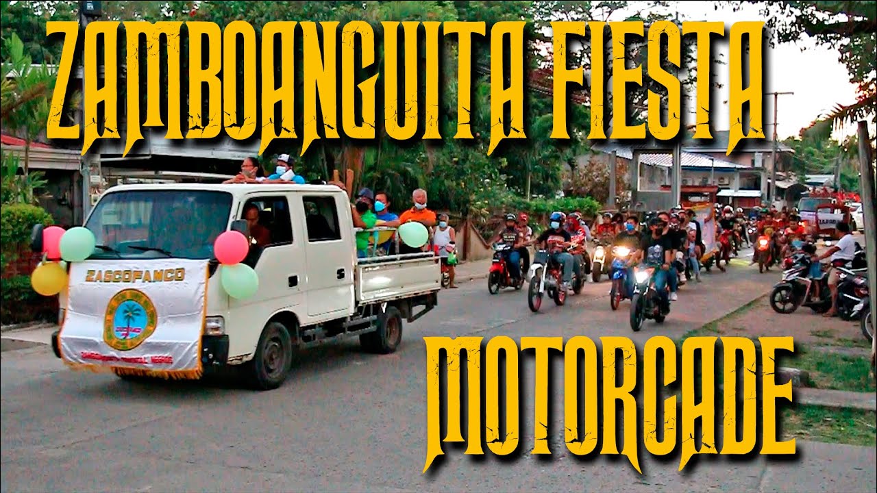ZAMBOANGUITA FIESTA - OPENING SALVO MOTORCADE 2022 - YouTube