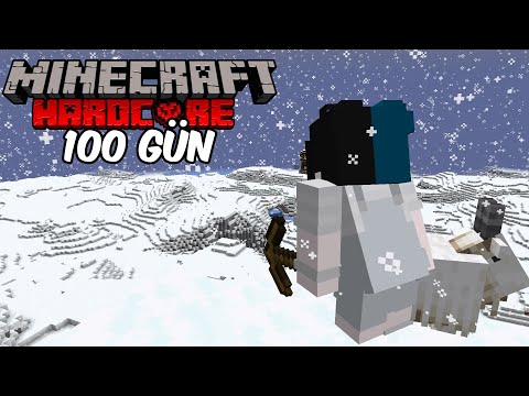Minecraft'ın EN KÖTÜ BİYOMUNDA 100 Gün Hayatta Kaldım
