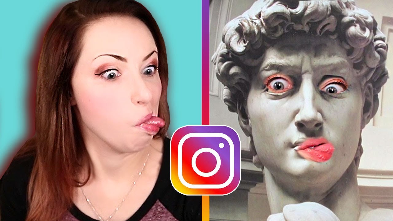 Trying Instagram Filters For The FIRST Time - YouTube