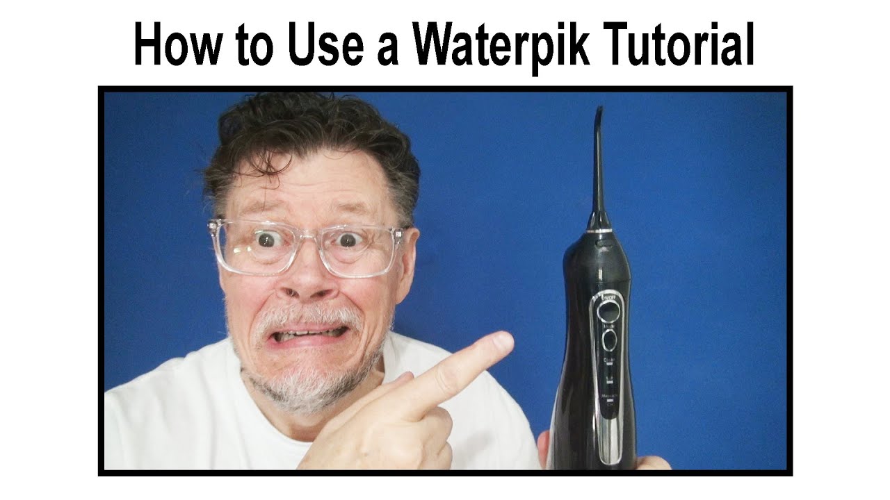 HOW TO USE A WATERPIK TUTORIAL - YouTube