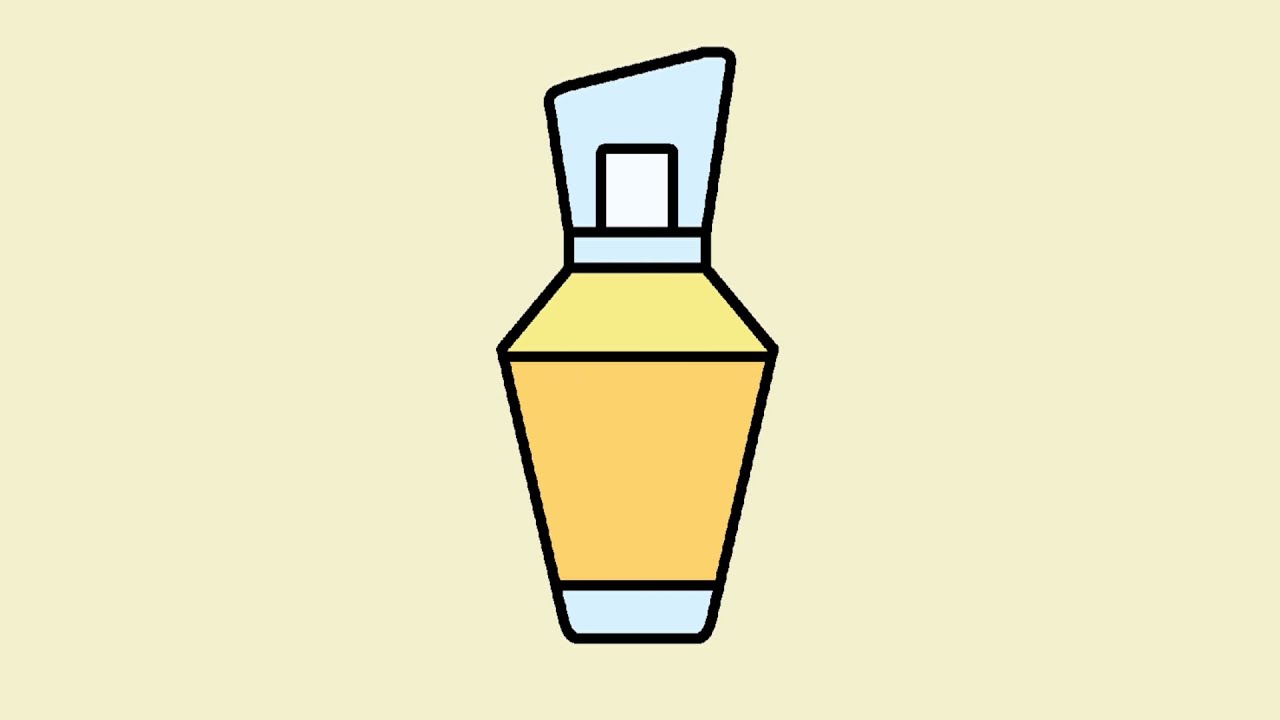 Perfume | How to Draw Perfume Bottle | Perfume Bottle Drawing | Draw ...